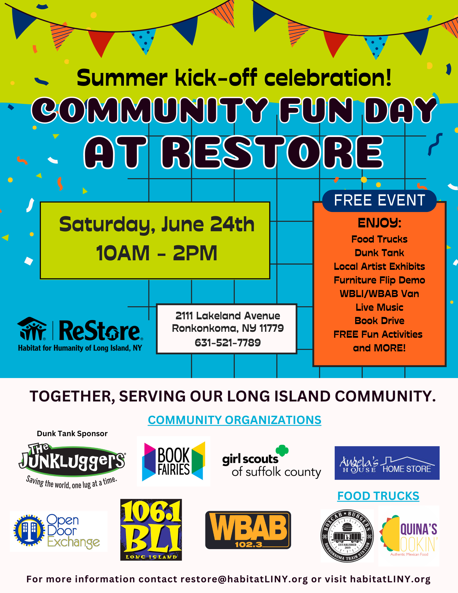 Community Fun Day at RESTORE! - Habitat for Humanity of Long Island